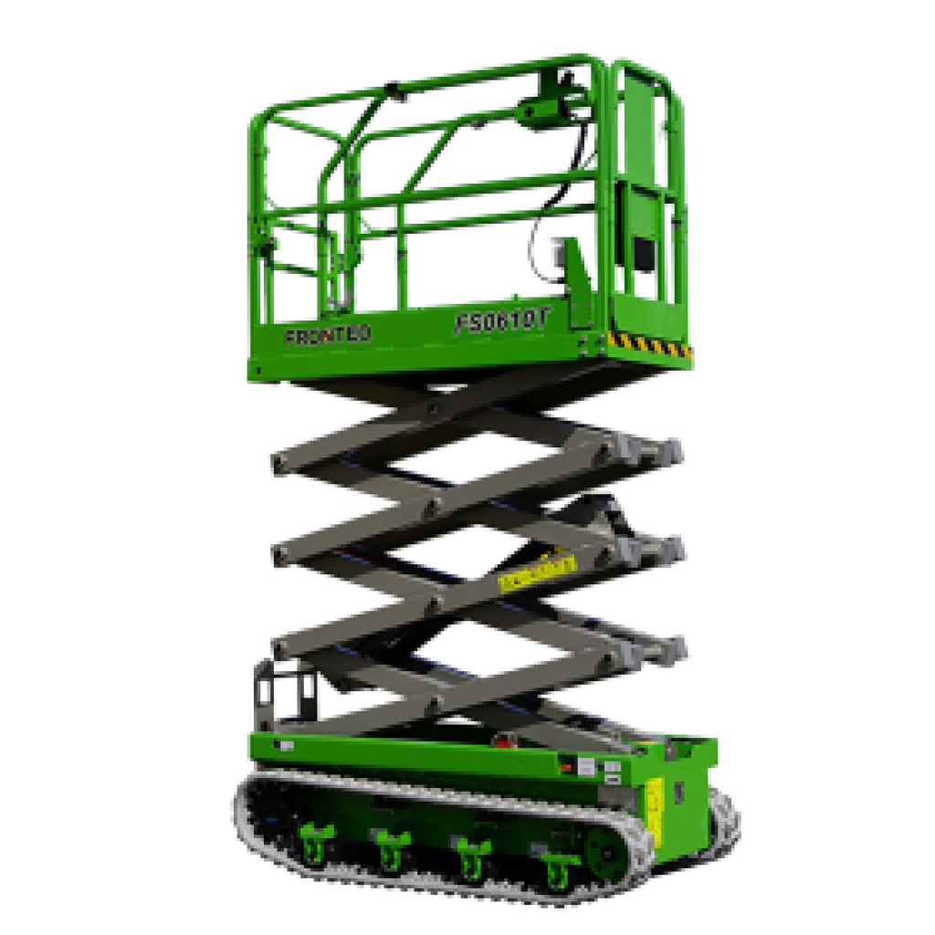 8M Sax lift Larvebånd & støtte ben – Tønder maskinudlejning